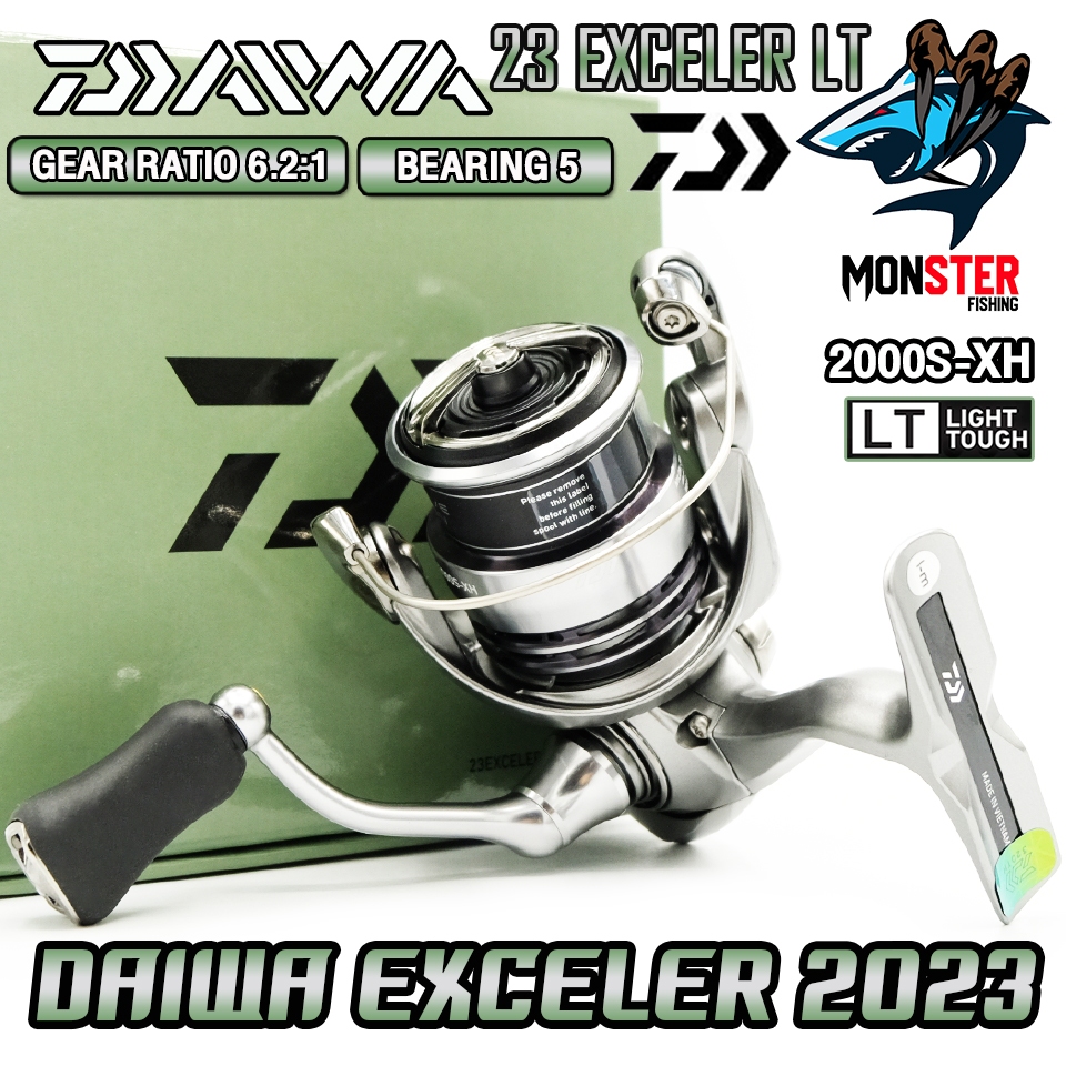 รอกตกปลา รอกสปินนิ่ง DAIWA EXCELER SERIES NEW 2023 (มีให้เลือกหลายเบอร์ ...