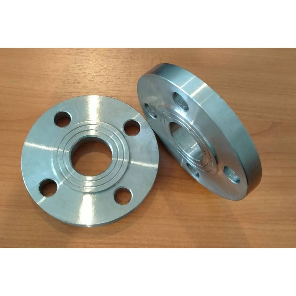 หน้าแปลนเชื่อมเหล็ก Flange CS RF DIN PN16 Size DN15-DN150 (1/2"-6 ...
