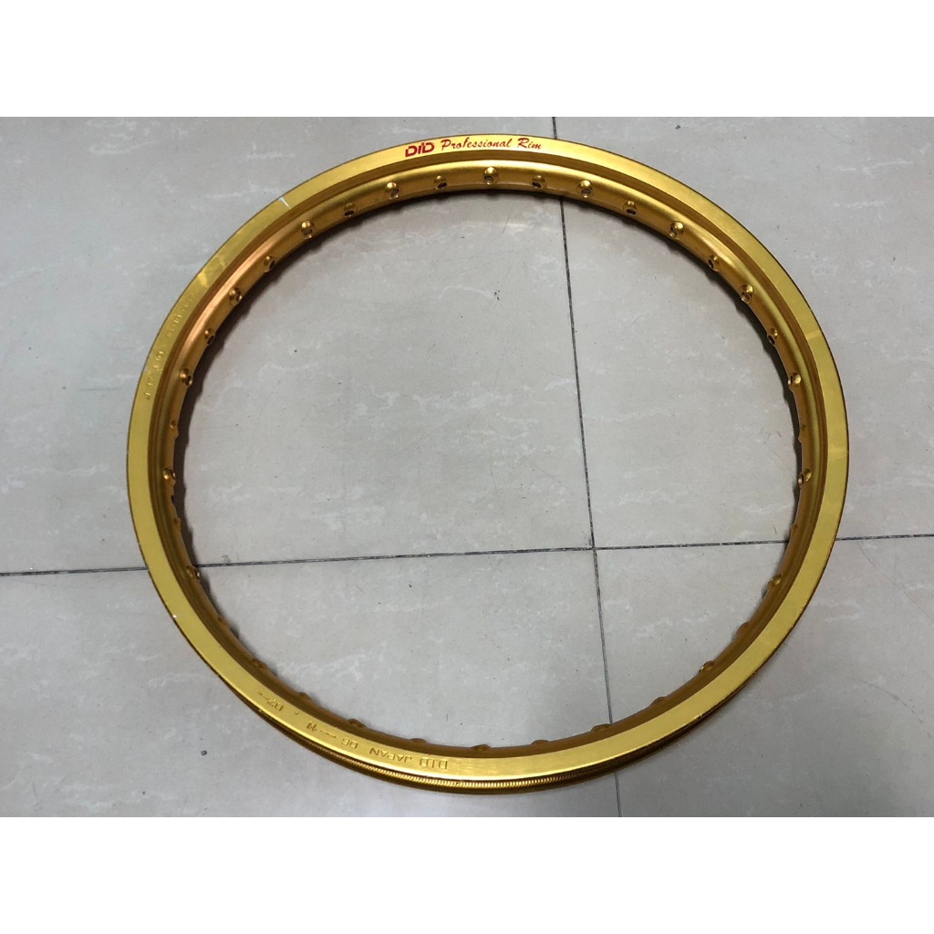 วงล้อ DID Professional Rim แท้ 1.40 X 17 โลโก้ปิเก่า ล้อดุ้งนิดหน่อย ...