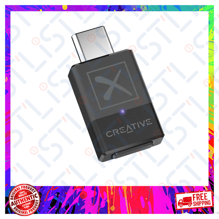 Creative BT-W5 Smart Bluetooth® 5.3 Audio Transmitter with aptX ...