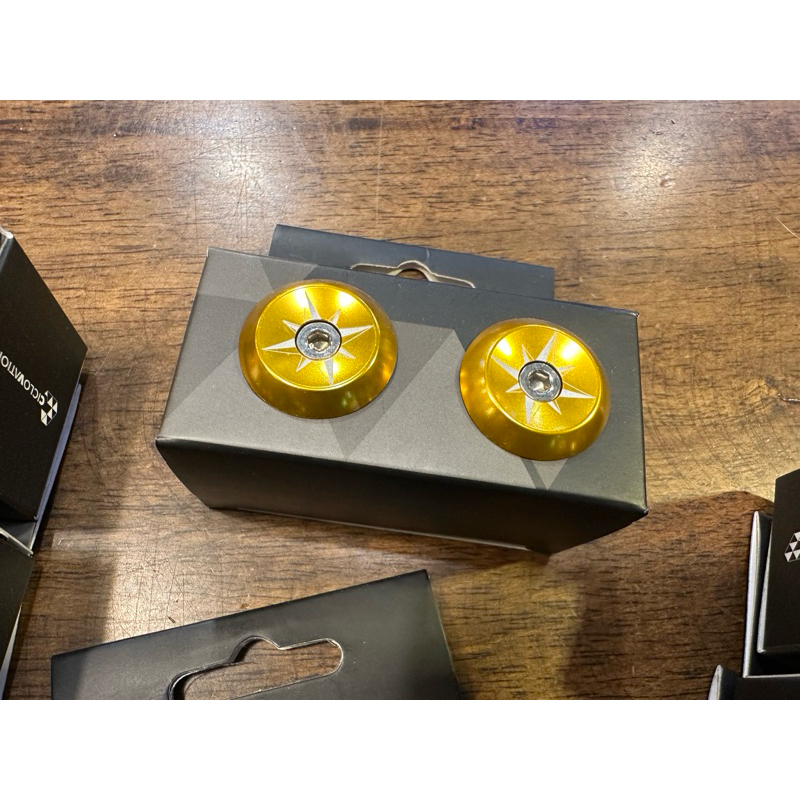 ตัวปิดปลายแฮนด์ Ciclovation Vortex Lock-In Bar End Plug Anodlized (สีดำ ...