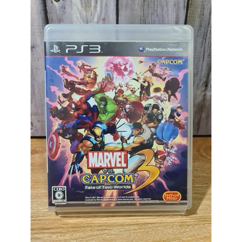 แผ่นเกมส์ Ps3 เกมส์ Marvel vs capcom 3 (PlayStation 3)Z2 Japan | Shopee ...