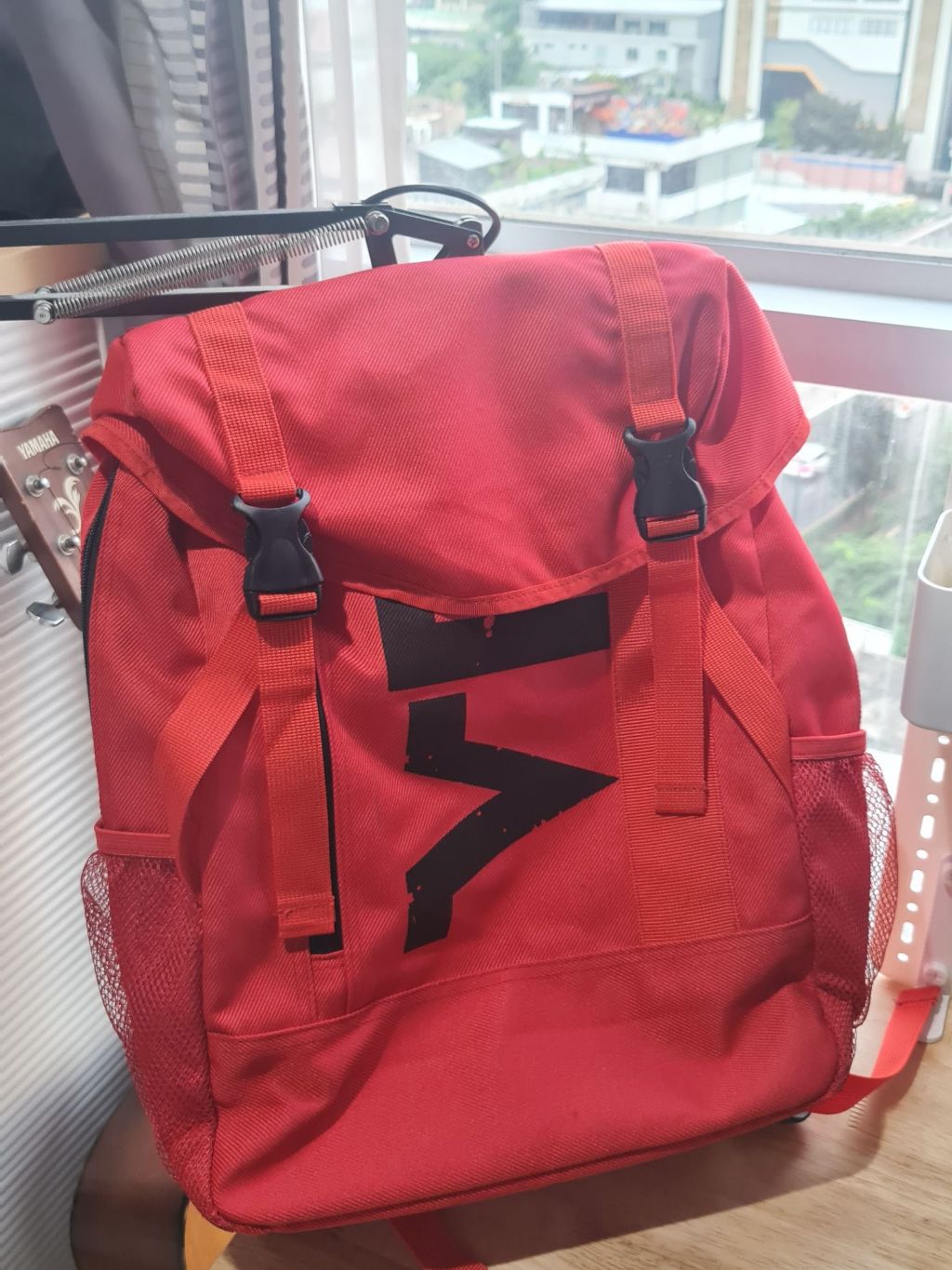 กระเป๋าเป้ Valentino Rudy dairy backpack (สีแดง) แท้ 100% | Shopee Thailand