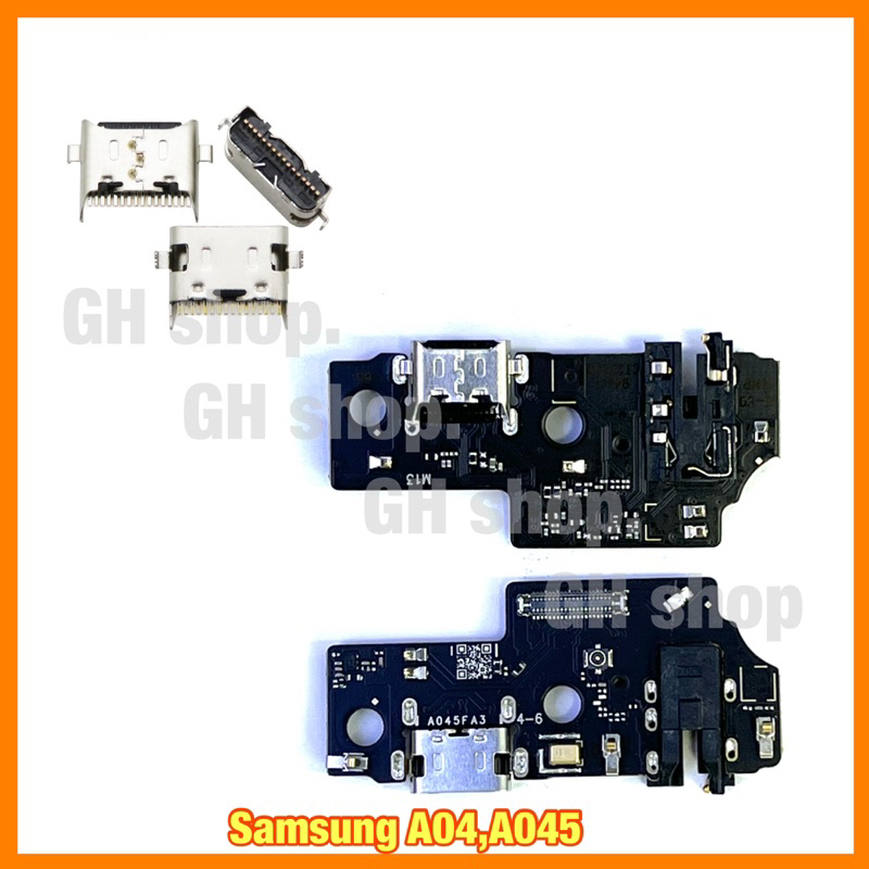 แพรชาร์จ, ตูดชาร์จเปล่า Samsung A04,A045 งานแท้มีic แผงชุดชาร์จ ก้น ...