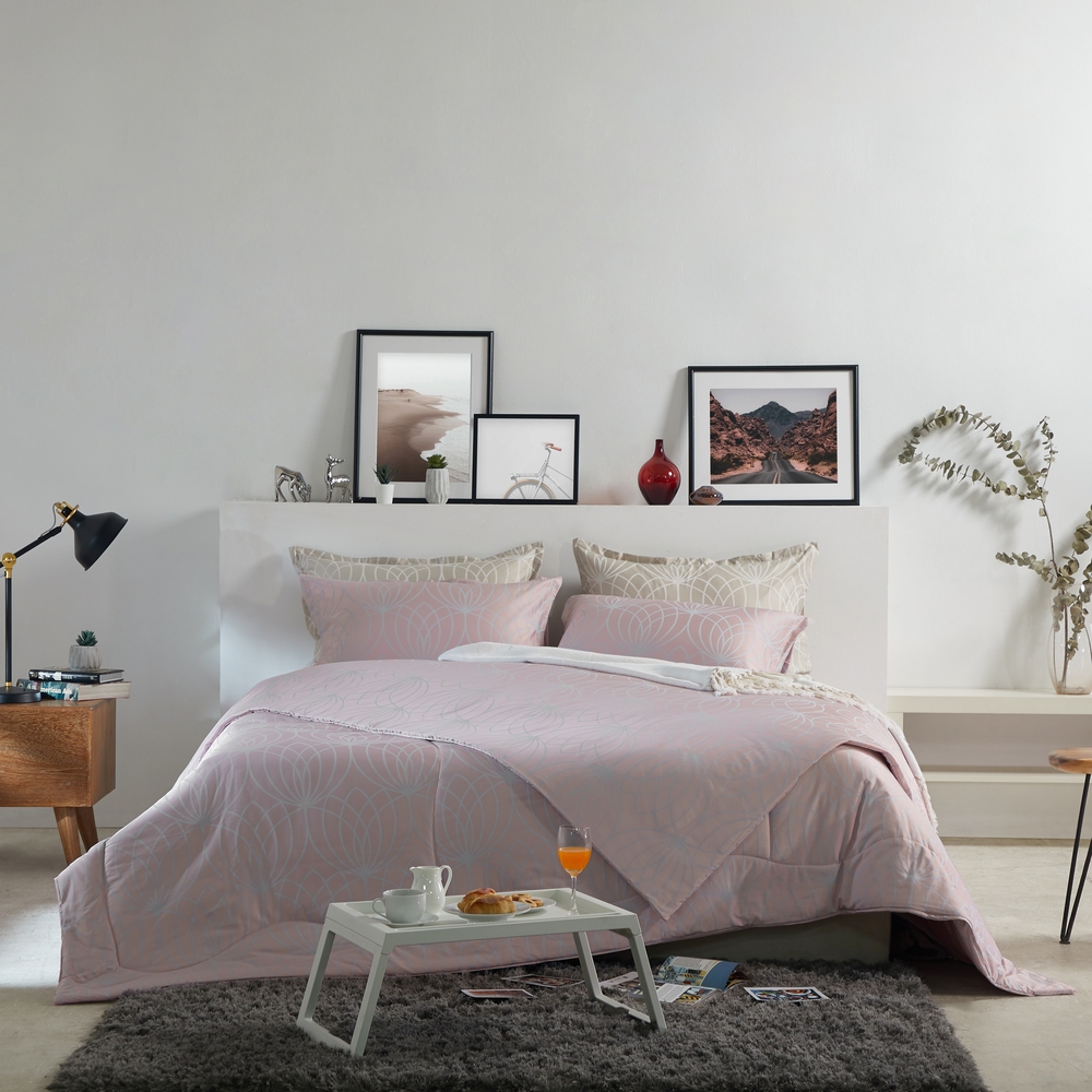 AMORE ชุดผ้าปูที่นอน 6 ฟุต KING, 5 ฟุต QUEEN และ 3.5 ฟุต SINGLE ...