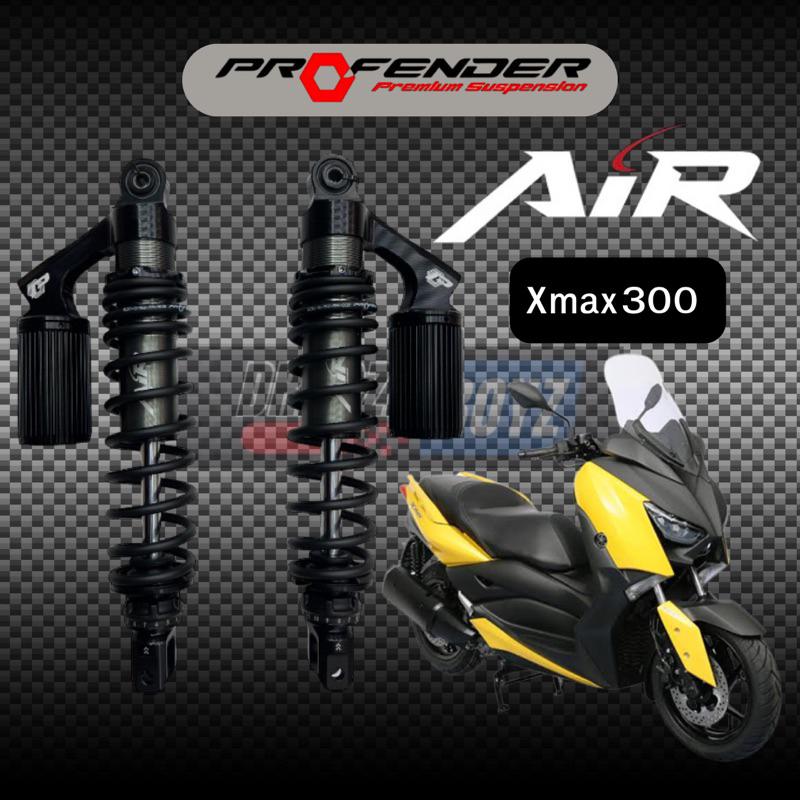 โช๊ค Profender รุ่นAir Series แท้ใส่ xmax 300(2017-2023)เลือกสีได้ ความ ...