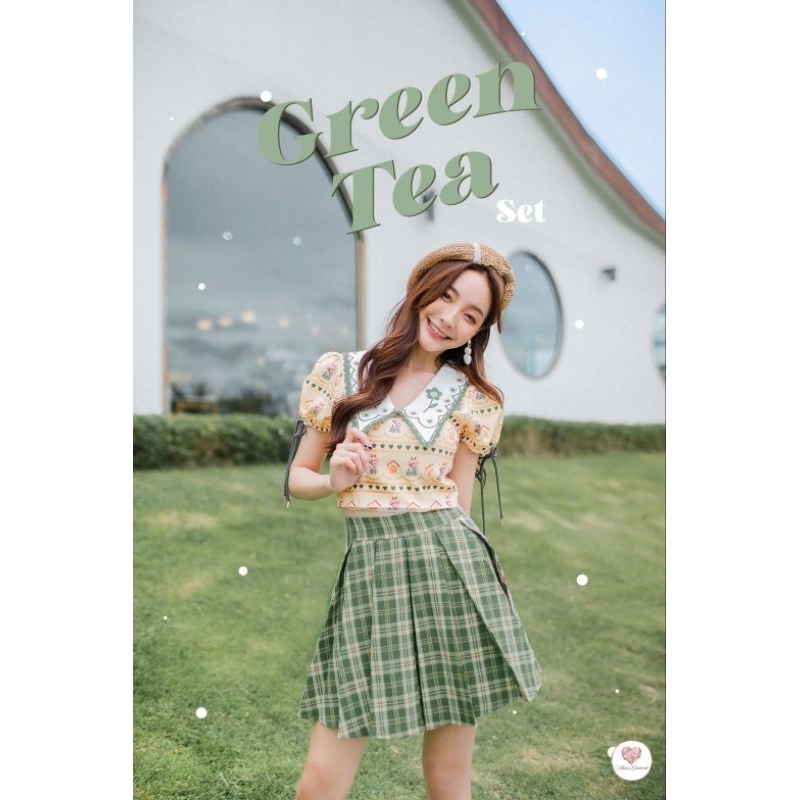 MARIA DIAMOND : Green tea Set | Shopee Thailand