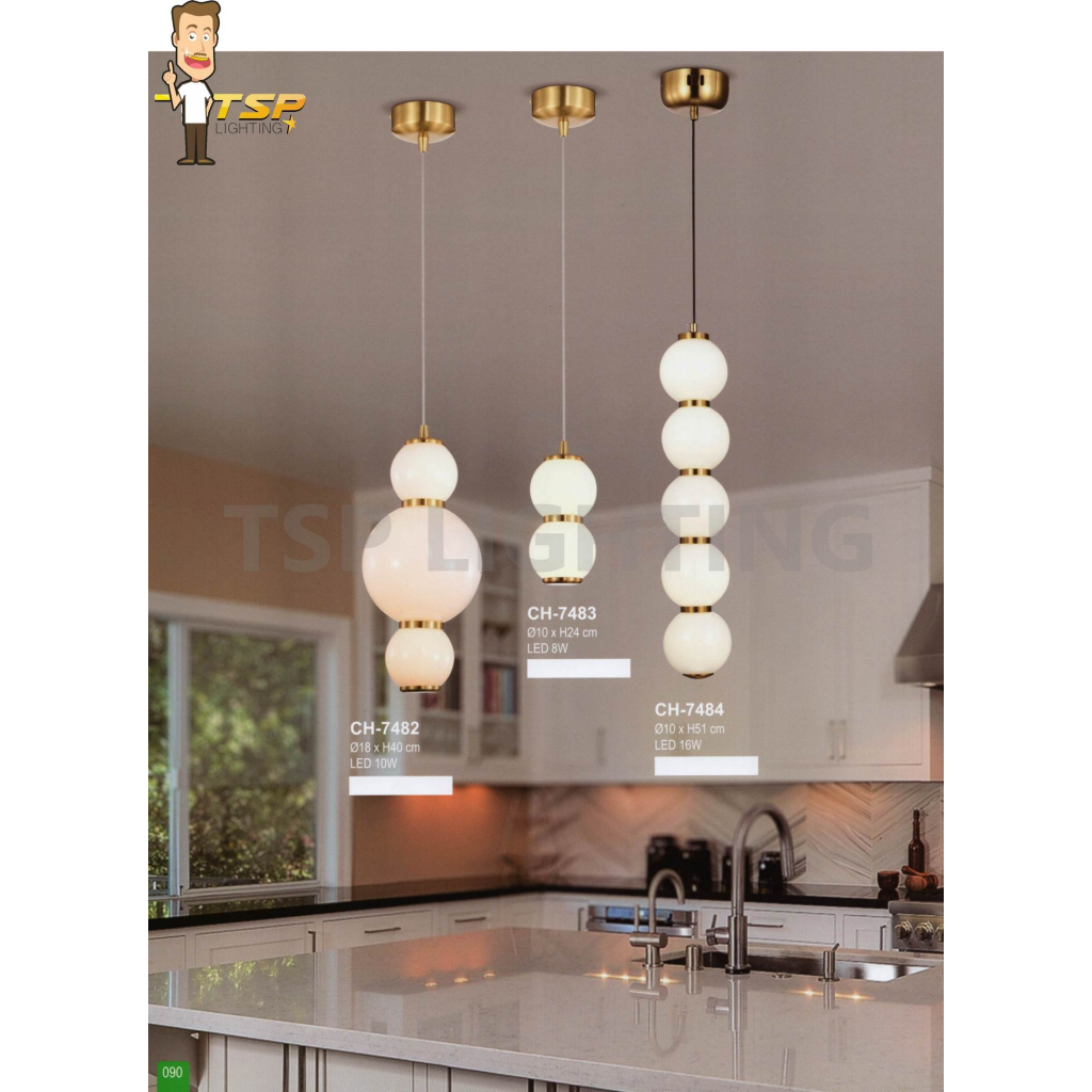 TSP- pendant light โคมไฟห้อย โคมไฟเพดาน สไตล์โมเดิร์น | Shopee Thailand
