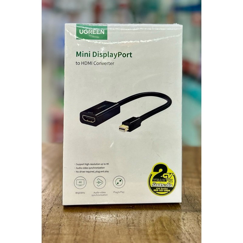 Ugreen 40360 4K Mini DisplayPort to HDMI Adapter The Ugreen 40360 is designed for connecting ...