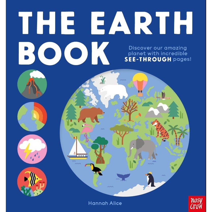 [หนังสือ เด็ก] See through Book The Tree, The Body, The Earth ปกแข็ง ...