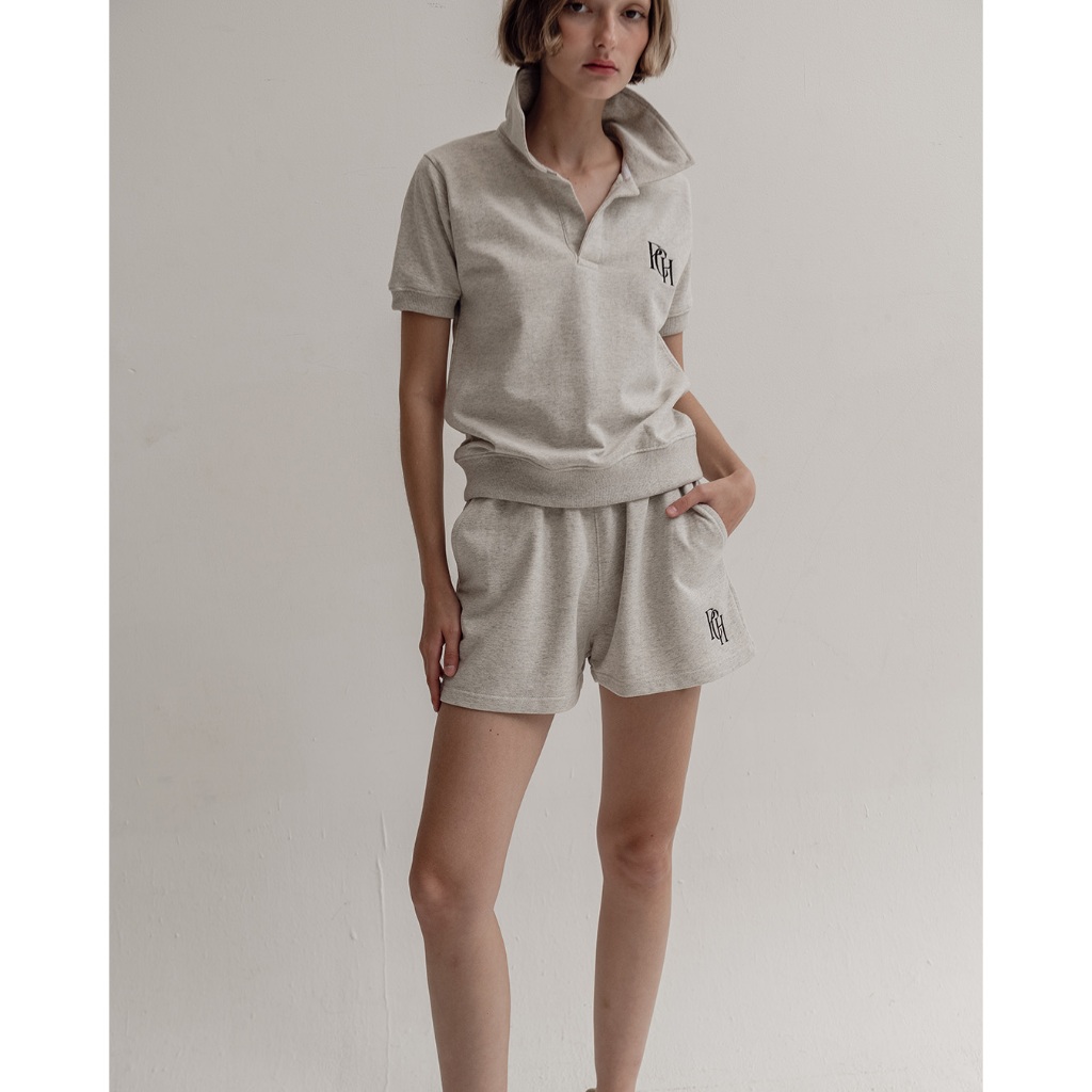 Patcha.co - Sydney shorts กางเกงขาสั้น สีเทา แมชเข้าเซ็ตกับเสื้อโปโล - PCCB016 | Shopee Thailand