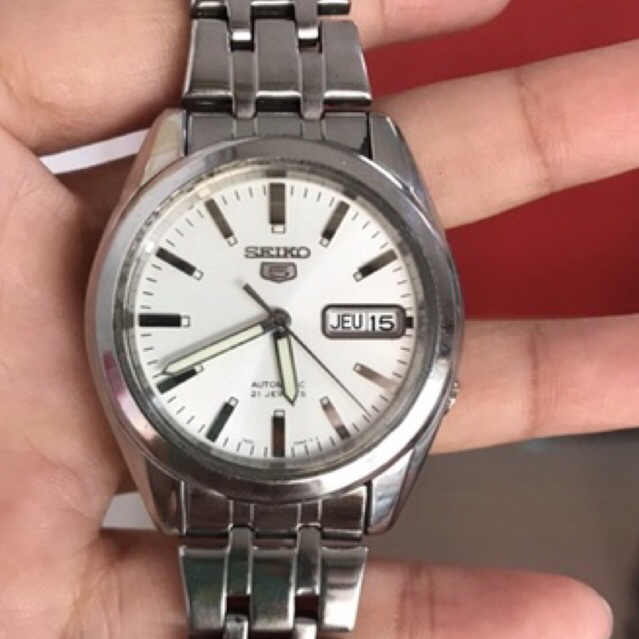 Seiko 5 automatic 21 Jewels (Cal: 7s26) | Shopee Thailand