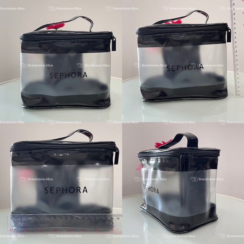 แท้💯 กระเป๋า Sephora cosmetic pouch collection 2023🌟 | Shopee Thailand