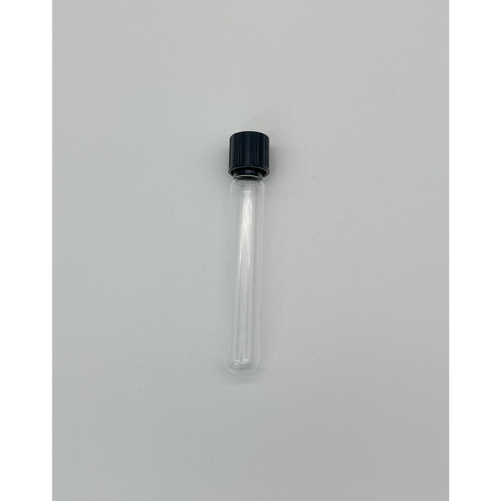 หลอดแก้วมีฝาเกลียว(ฝาสีดำ) Test Tube Screw cap, หลอดเลี้ยงมด หลอดทดลอง ...