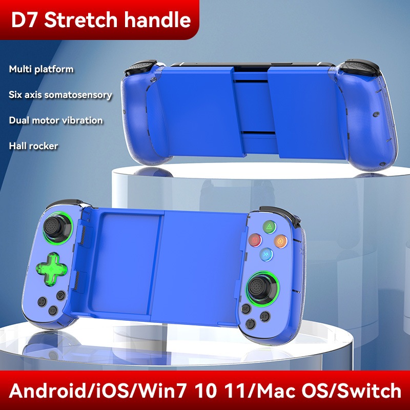 🔥 จอย BSP-D6 D7 ใหม่ล่าสุด ต่อได้ทุกเครื่อง ประกัน 1 ปี รองรับ iOS Android Switch PS4 PC จอยครอบ ...