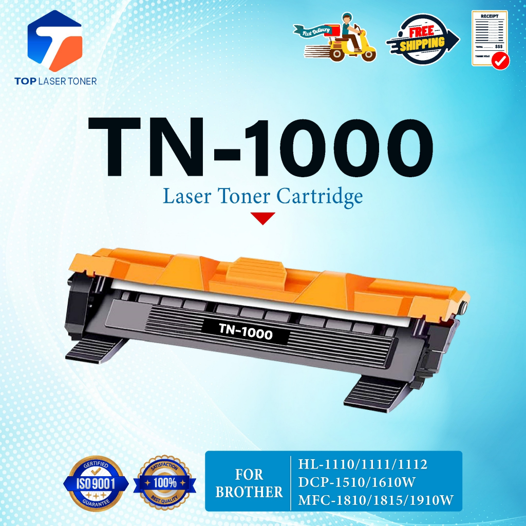หมึกเทียบเท่า TN1000/T1000/TN-1000/P115B/CT202137 FOR BROTHER HL-1110 ...