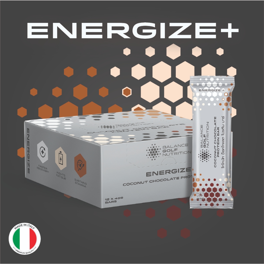 ENERGIZE PROTEIN BAR BOX : Coconut Chocolate (เอเนอร์ไจซโปรตีน ...