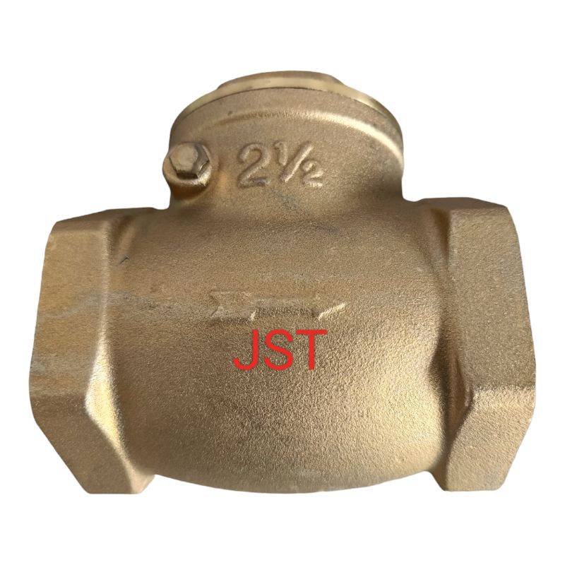 สวิงเช็ควาล์วทองเหลือง ( Swing Check Valve) JKขนาด 2-1/2" ถึง 4 ...