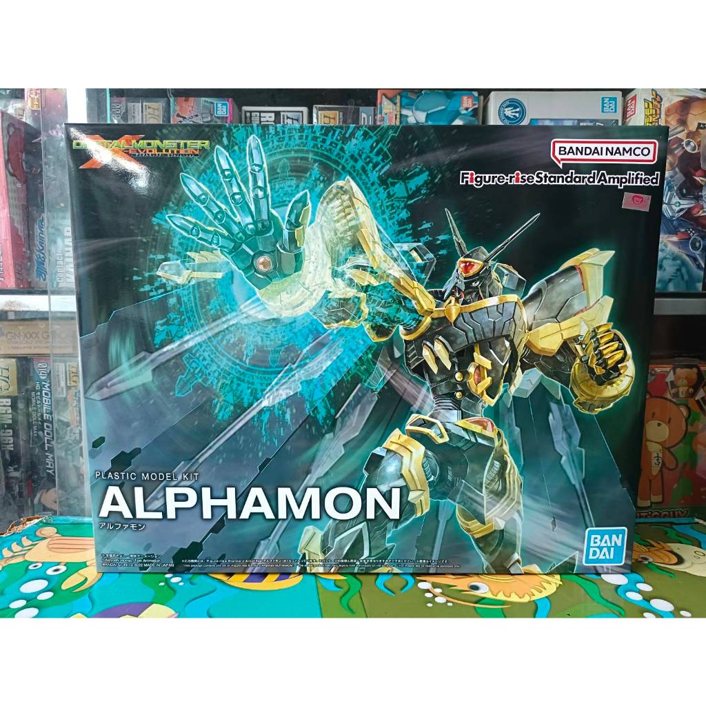 (มือ1) BANDAI DIGIMON Figure-Rise Standard:AMPLIFIED - Alphamon(one of the "Royal Knights ...