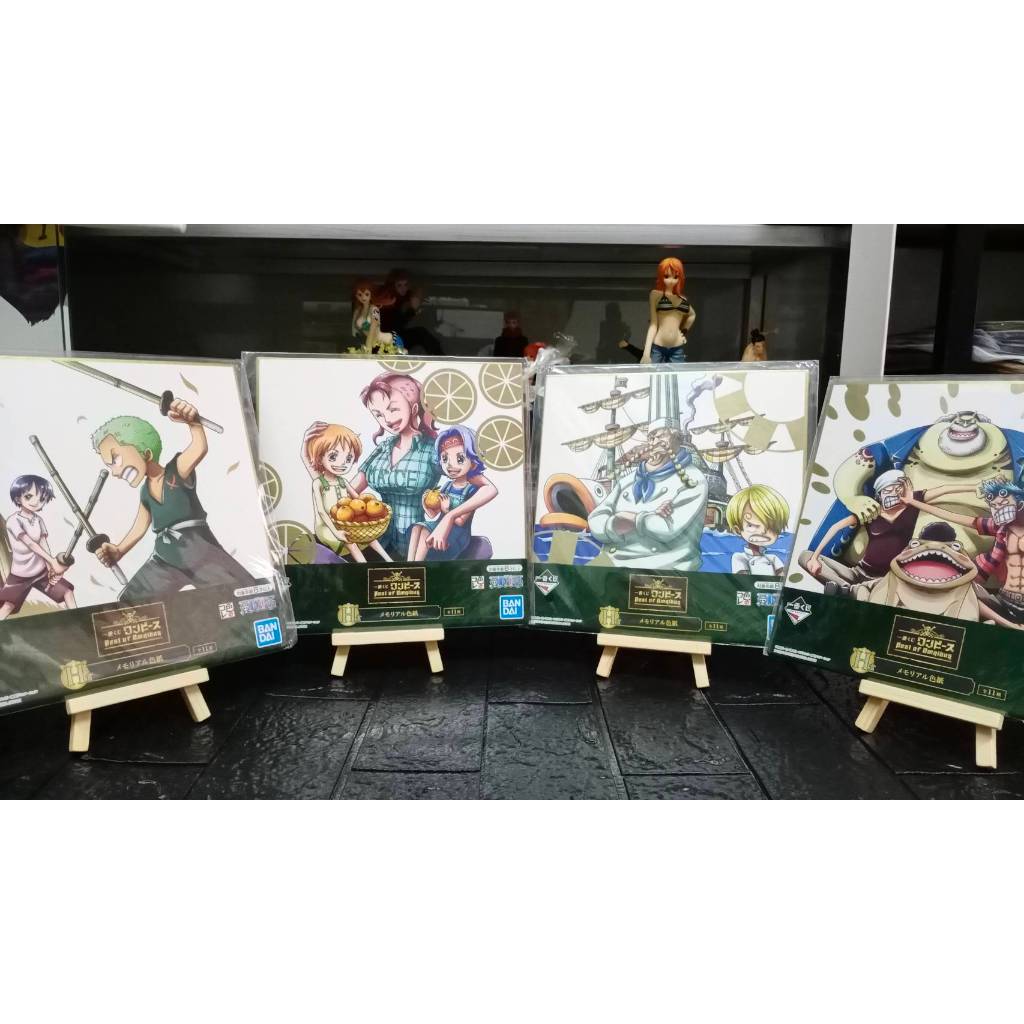 One Piece Ichiban Kuji Shikishi Best of Omnibus H Prize ของใหม่ ในซีน ...