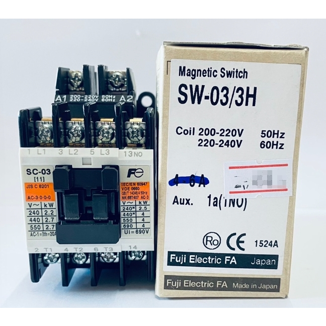แมกเนติก Magnetic Contactor FUJI SC-03 220V | Shopee Thailand