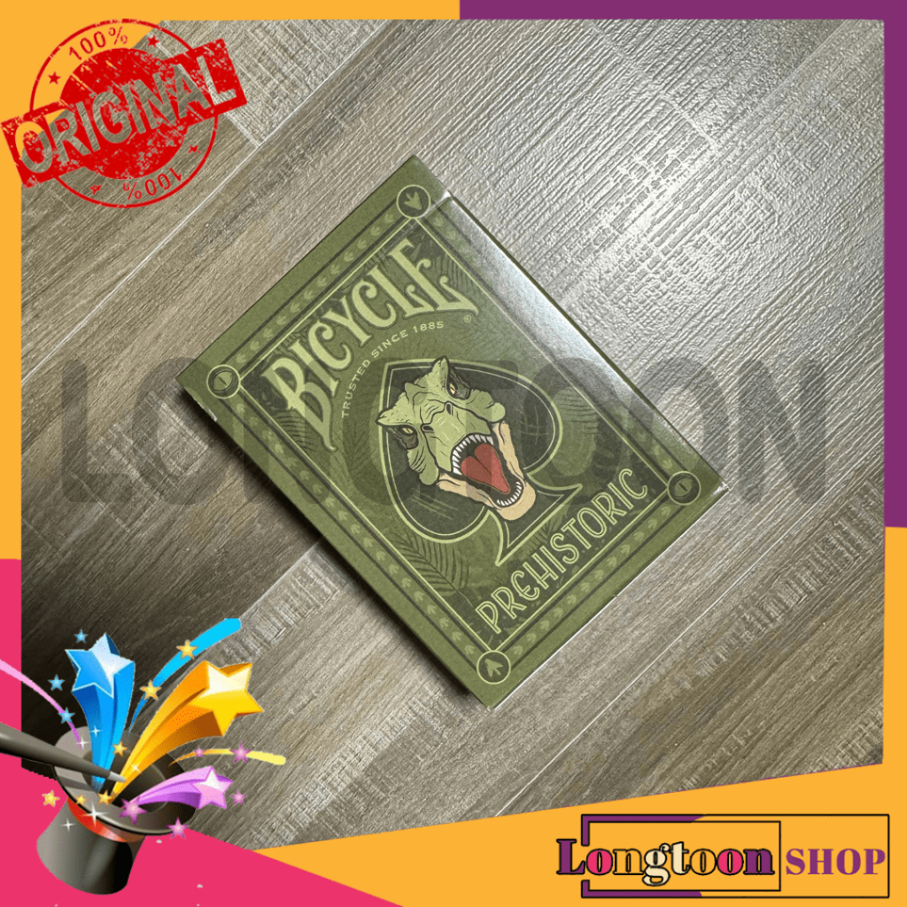 อุปกรณ์มายากล Bicycle Prehistoric Playing Cards | Shopee Thailand