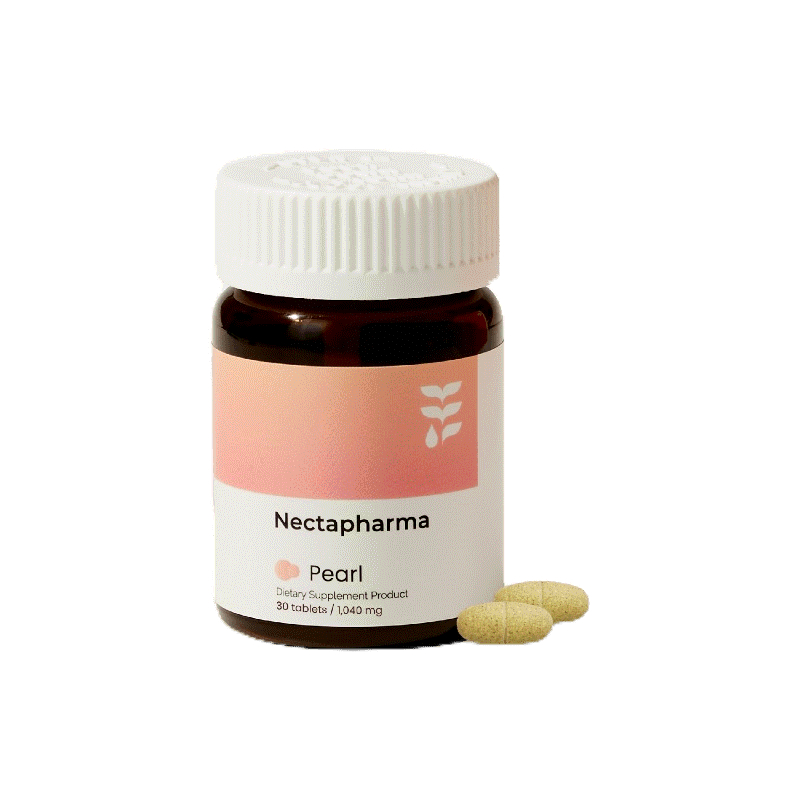 Nectapharma Pearl วิตามินลดสิว (สูตรใหม่) ลดการอักเสบ ลดความมัน ลดเชื้อสิว ลด สิวฮอร์โมน สิวอุด ...