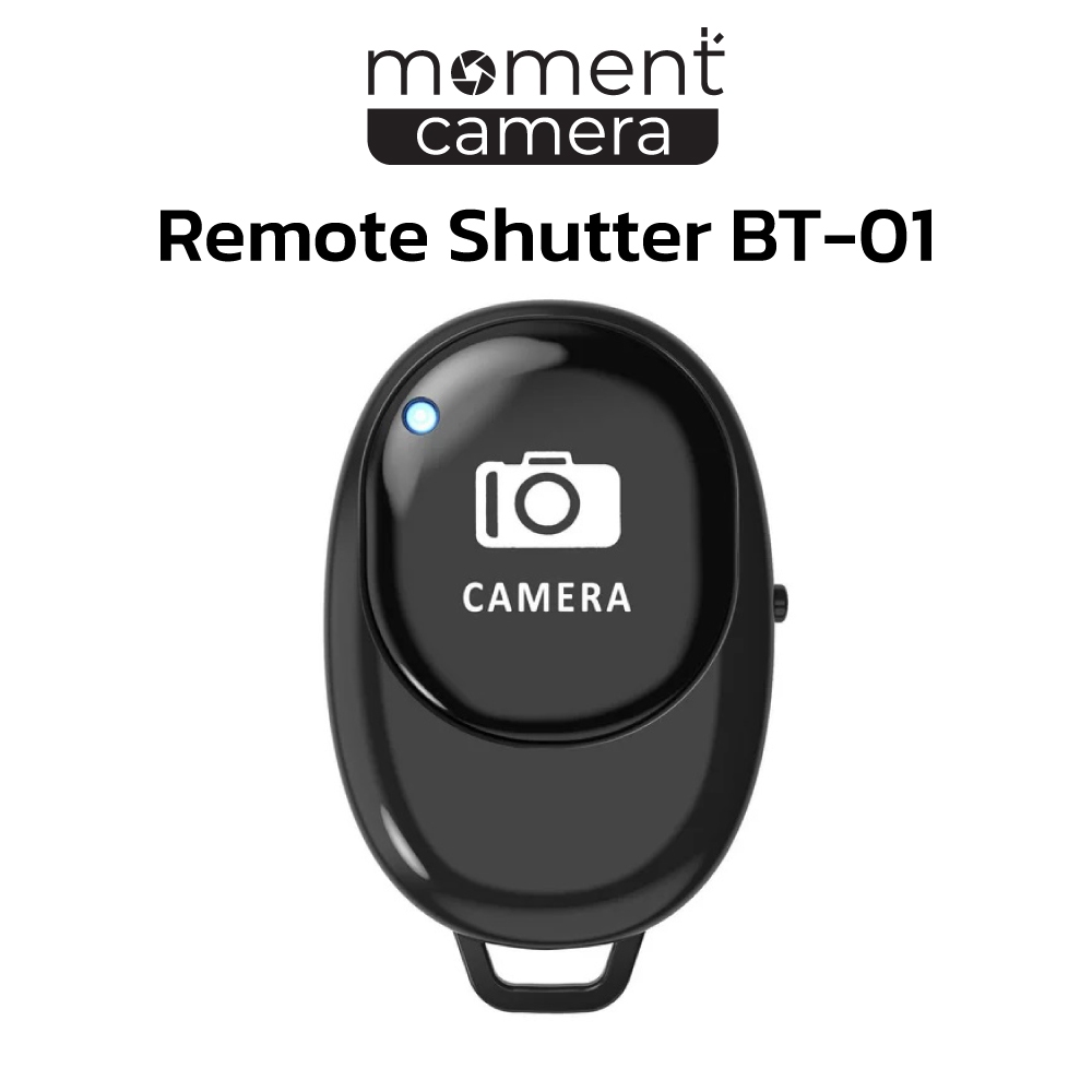 Remote Shutter BT-01 รีโมท ชัตเตอร์ รีโมท บลูทูธ สำหรับถ่ายภาพ ถ่าย ...