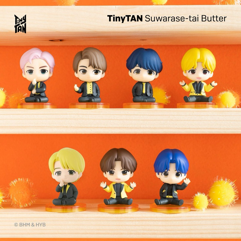 ของแท้ ไม่มีไข่ มีใบปิด พร้อมส่ง กาชาปอง BTS TinyTAN Suwarase-tai Gashapon V.2 ไทนี่ทัน บังทัน ...