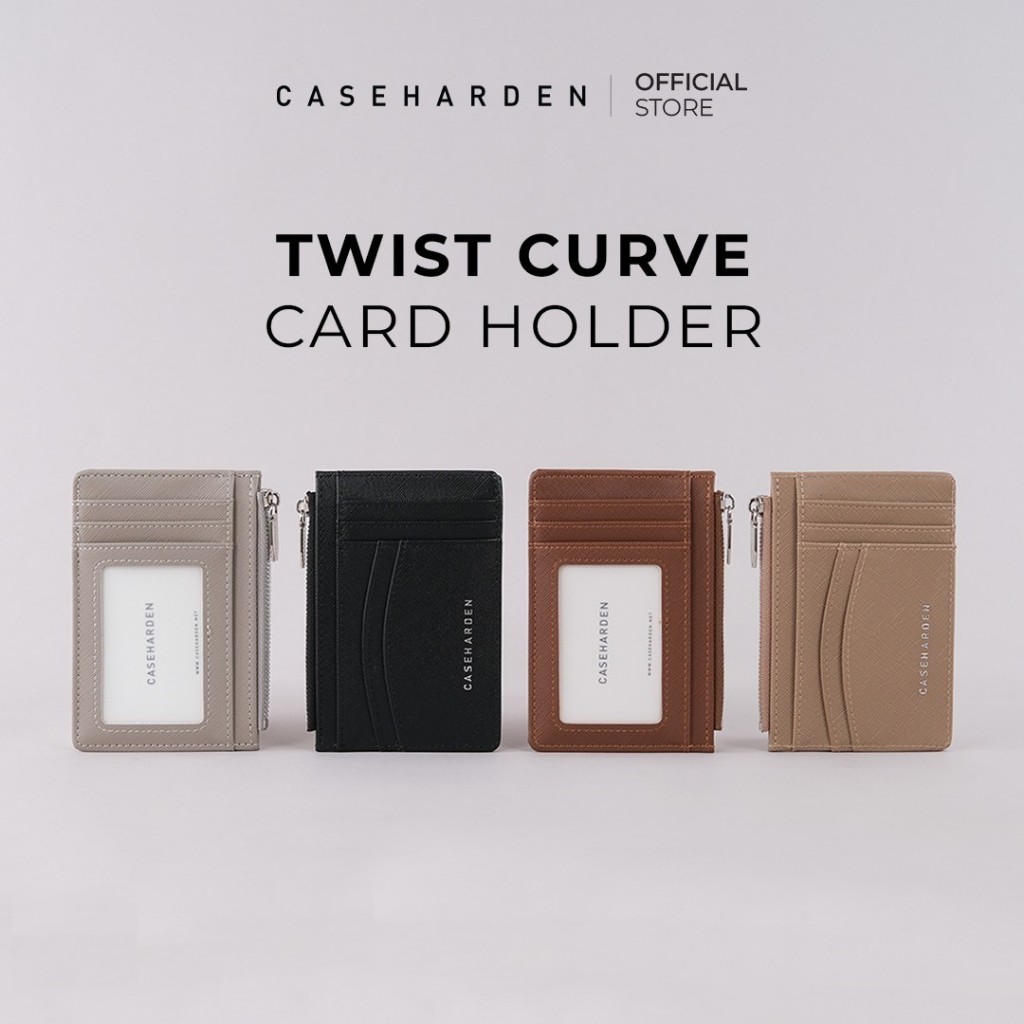 (ใช้โค้ด:15XTRA27ลด73.-)Caseharden Twist Curve Card Holder กระเป๋าใส่ ...