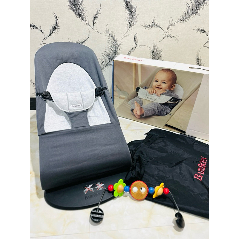 เปลเด้งดึ๋ง BabyBjörn Bouncer balance soft+ Transport Bag for Bouncer+ ...