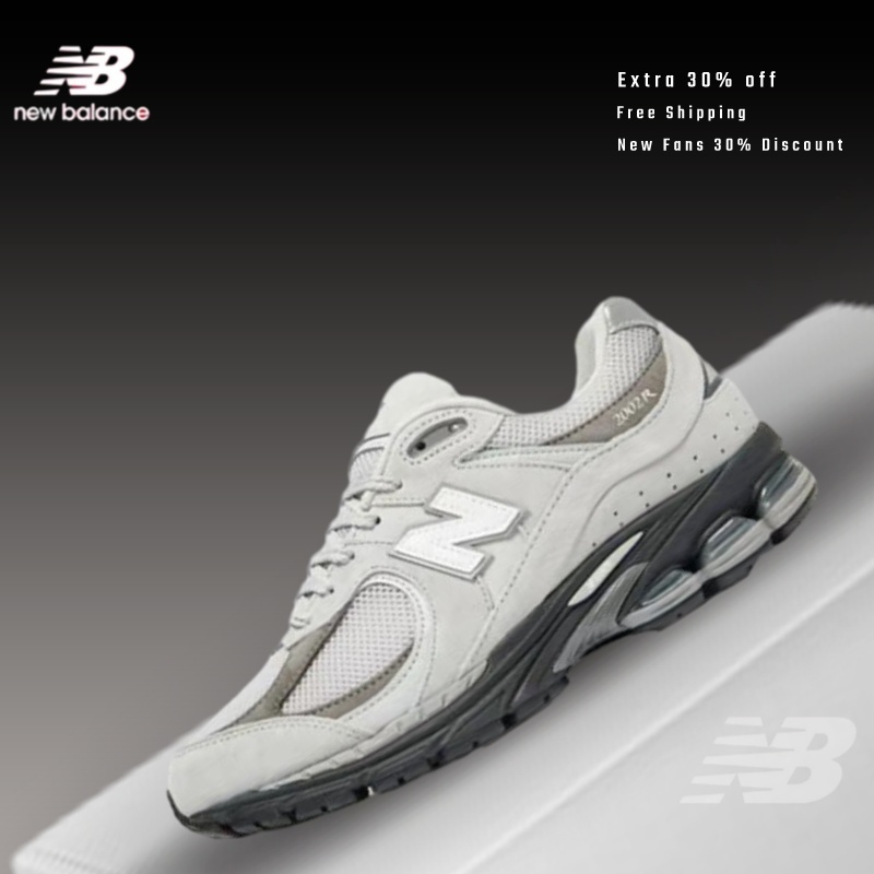 ของแท้ 100 % New Balance 2002R White gray | Shopee Thailand