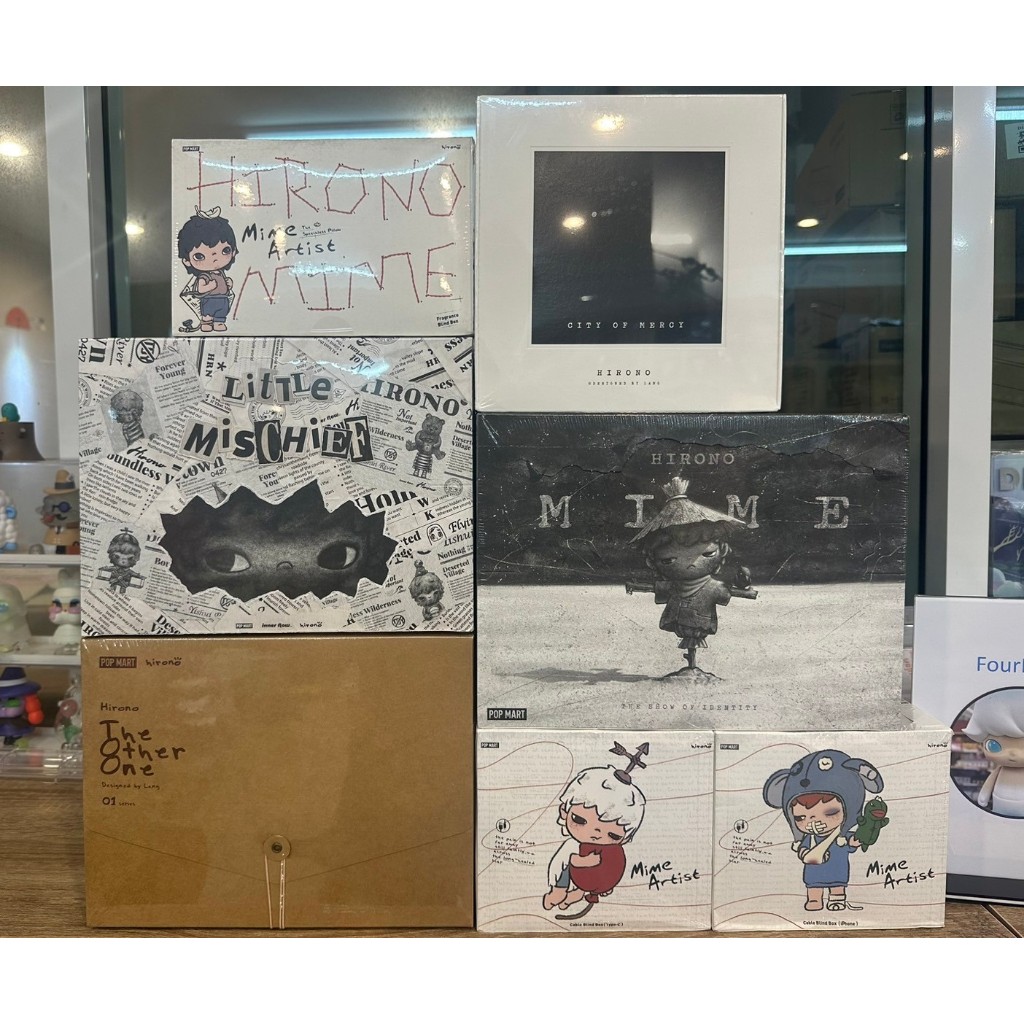 [พร้อมส่ง] Hirono แบบ Boxset จากค่าย Popmart ลิขสิทธิ์แท้ ยังไม่แกะซีล ...