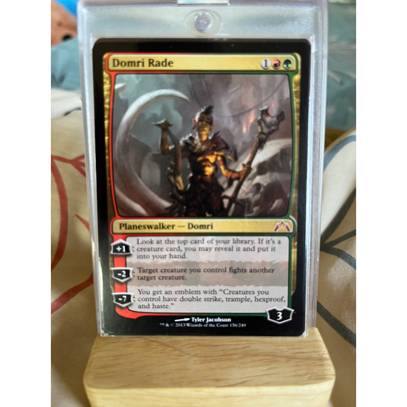 การ์ด MTG domri Rade Multi Magic the Gathering EDH รุ่น GTC สภาพ Nm ...
