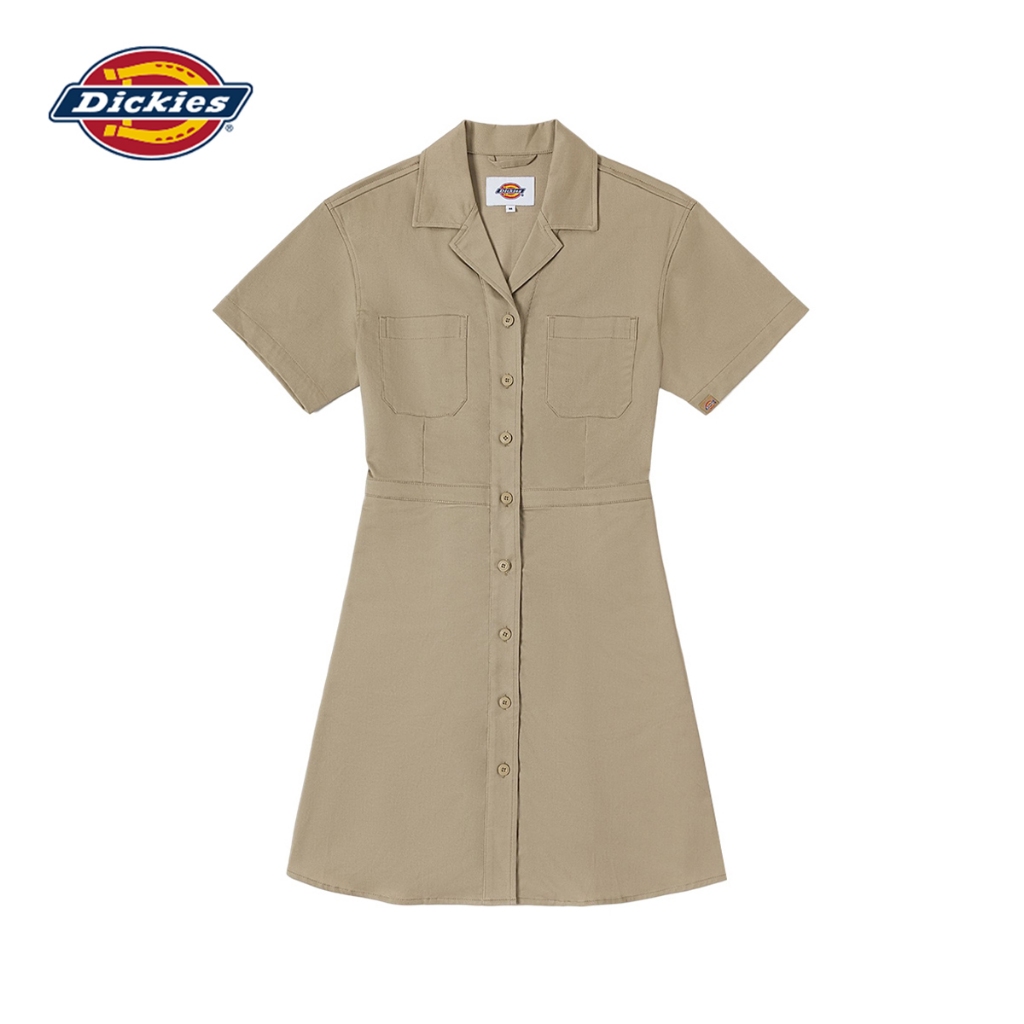 DICKIES WOMENS DRESS ELASTIC BACK WAIST เดรสผู้หญิง | Shopee Thailand