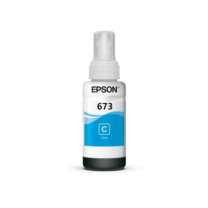 Epson 673 หมึกเติมแท้สำหรับ EPSON L-Series L800,L850,L1800 | Shopee ...