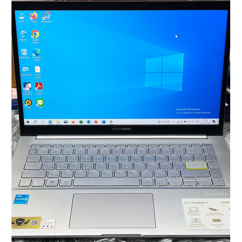 NoteBook โน๊ตบุ๊ค Asus(อัสซุส) รุ่น VivoBook S413E(14 นิ้ว, Intel Core ...