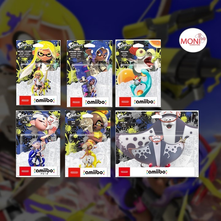 [โค้ด CCBDECW1 รับ Coin คืน 15%] Amiibo Splatoon 3 Series Figure (JP ...