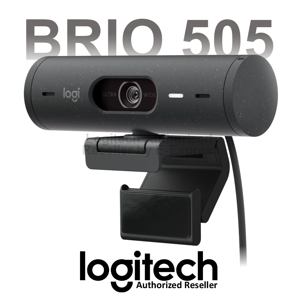 Logitech Brio 505 Full HD Webcam กล้องเว็บแคม ของแท้ ประกันศูนย์ 3ปี ...