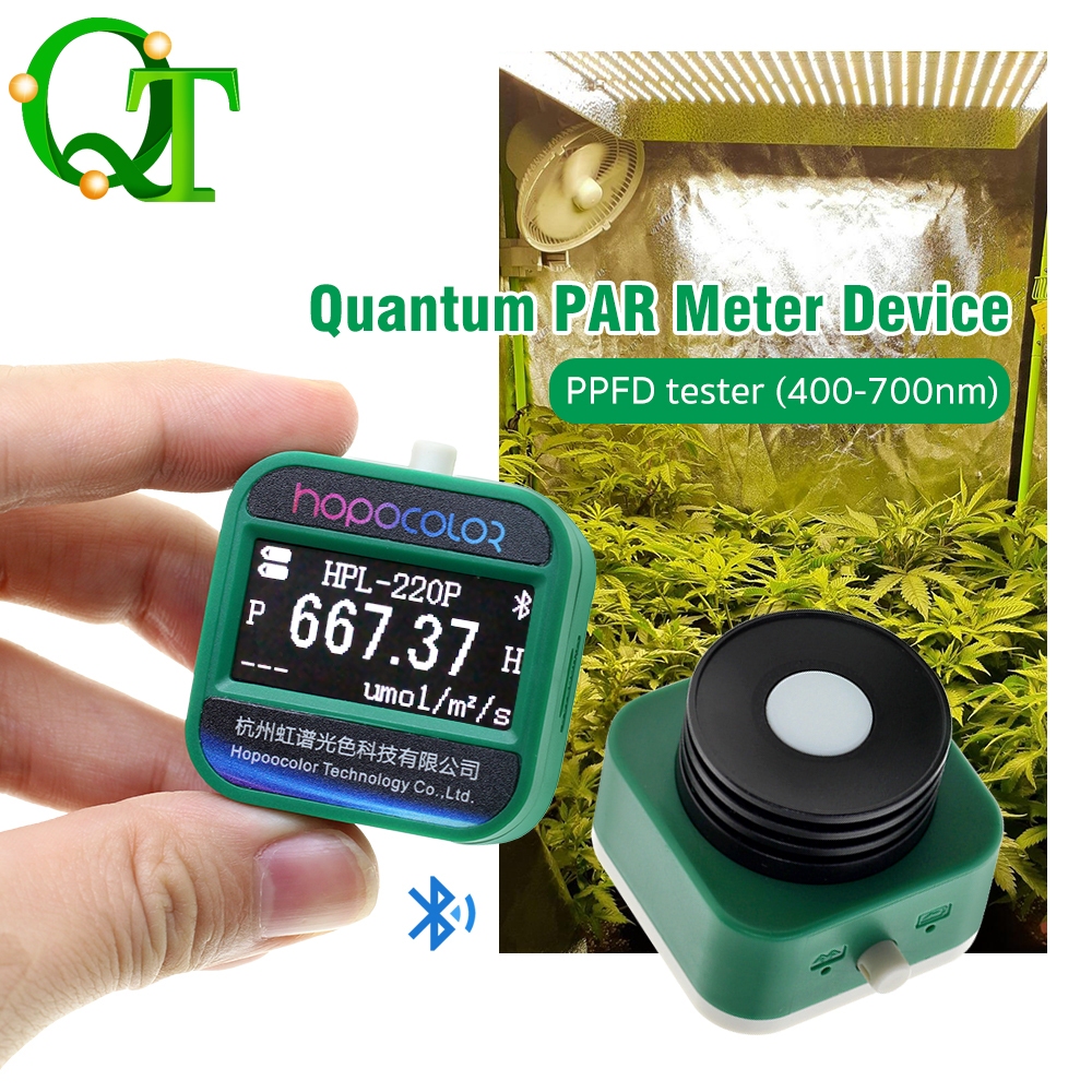 【พร้อมส่ง】เครื่องมือวัด PPFD มิเตอร์วัดค่า PPFD รุ่น Bluetooth PPFD ...