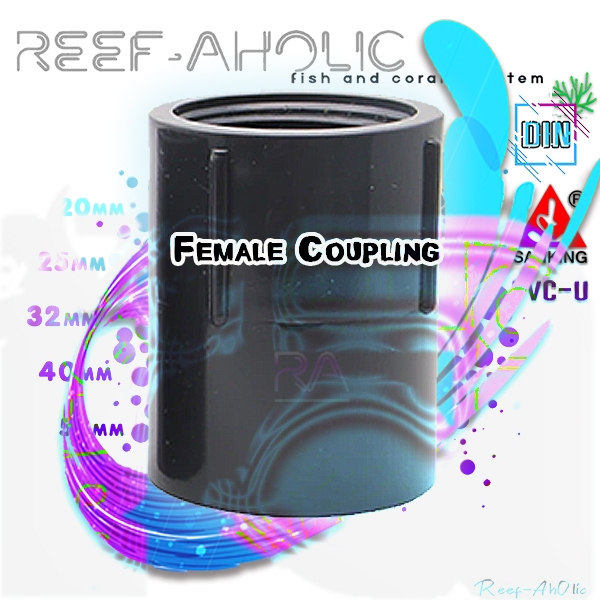 Reef-Aholic TY ข้อต่อเกลียวนอก เกลียวใน U PVC อย่างหนา มีครบทุกไซด์ 20 - 50 มม. แถมด้านในยังมี ...