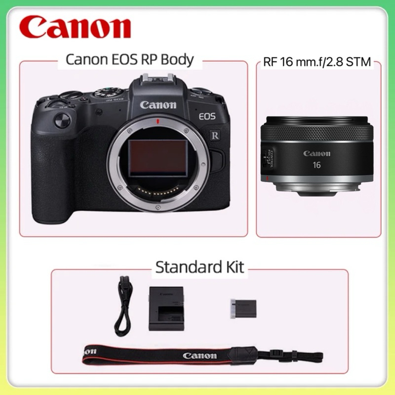 Canon EOS RP (Body) + Canon RF 16mm f/2.8 STM กล้อง Full Frame ของใหม่ ...