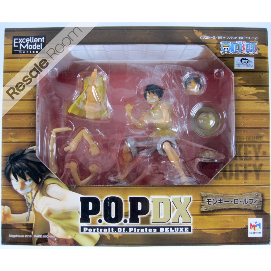 [Lot JP] P.O.P DX Luffy Yellow ลูฟี่ เหลือง โมเดล วันพีช ของแท้ One ...