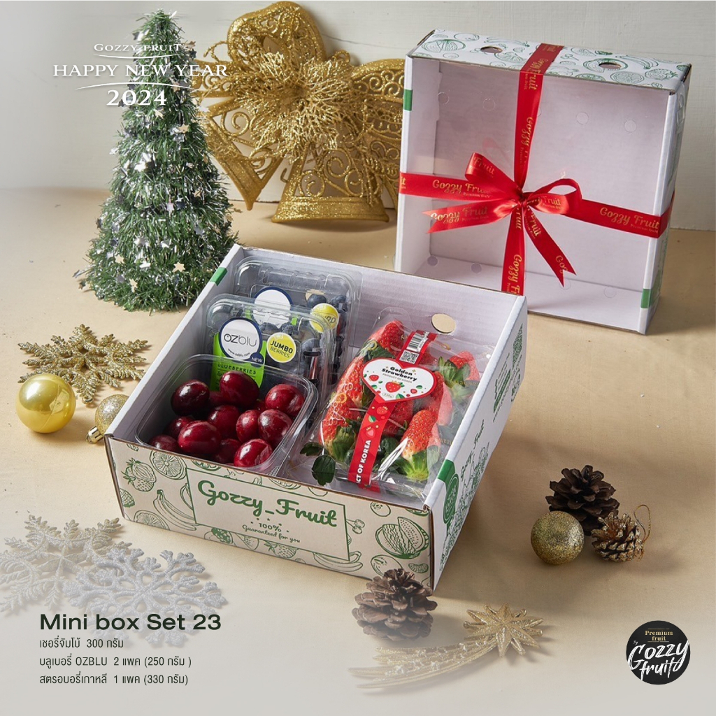 ผลไม้รวม Mini box Set 23 | Shopee Thailand