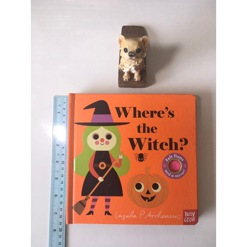 Where’s the witch? Felt flaps and a mirror หนังสือภาษาอังกฤษมือสองปก ...