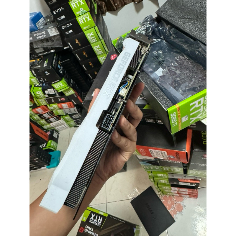 การ์ดจอ RTX 3060TI 8GB MANLI ((สินค้าภาพจริง มีประกันร้าน ) | Shopee ...