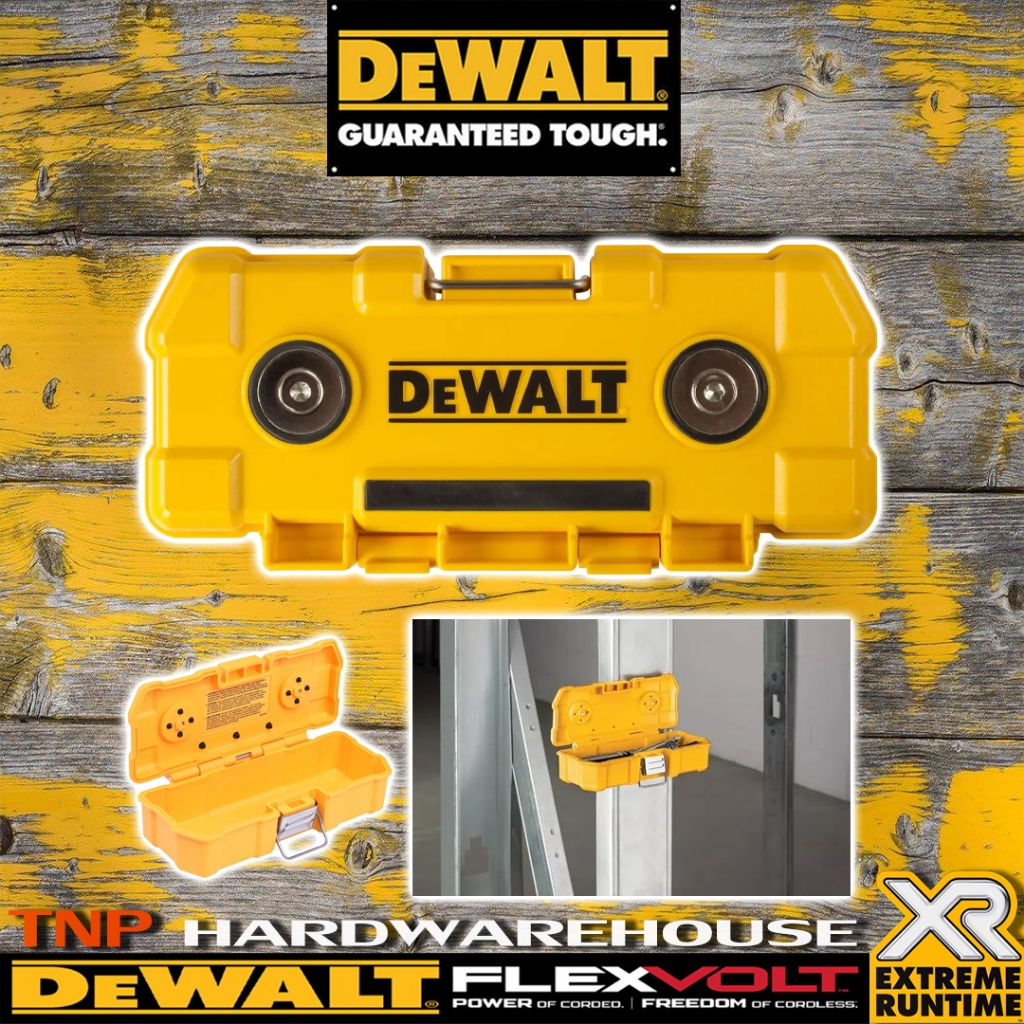DeWALT Magnetic ToughCase กล่องใส่น๊อต กล่องเครื่องมือช่าง แบบแม่เหล็ก ...