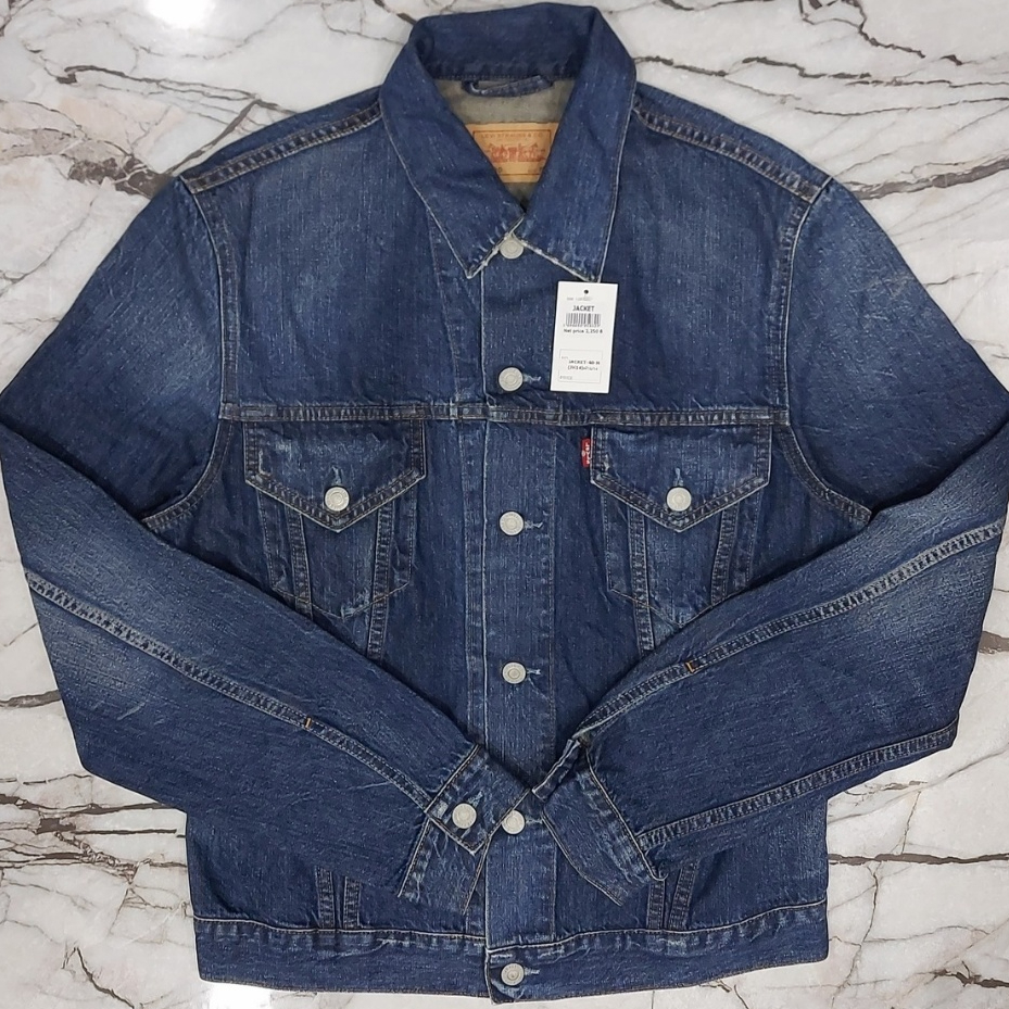เสื้อแจ็คเก็ตยีนส์ มือสอง MADE IN TURKEY SIZE M รอบอก39 ผ้าบาง (JK14 ...