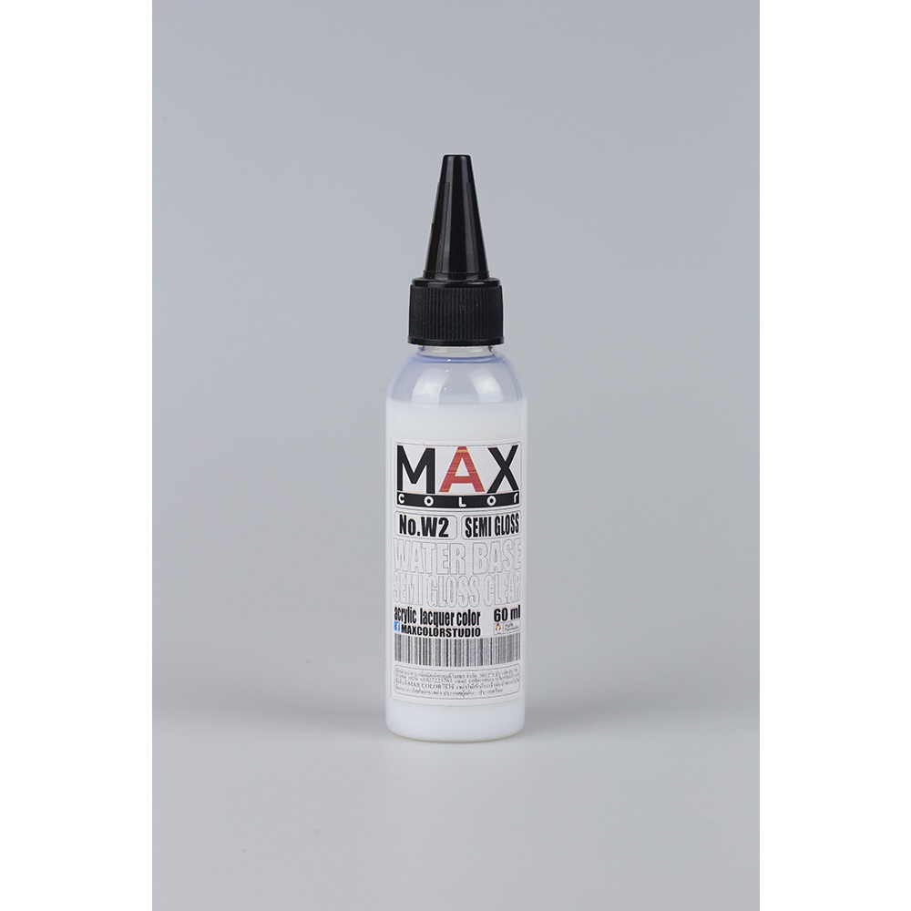 W1-W2-MT4 MAXCOLOR WATER BASE เคลียสูตรน้ำ เงา กึ่งมันกึ่งด้าน ทินเนอร์ ...