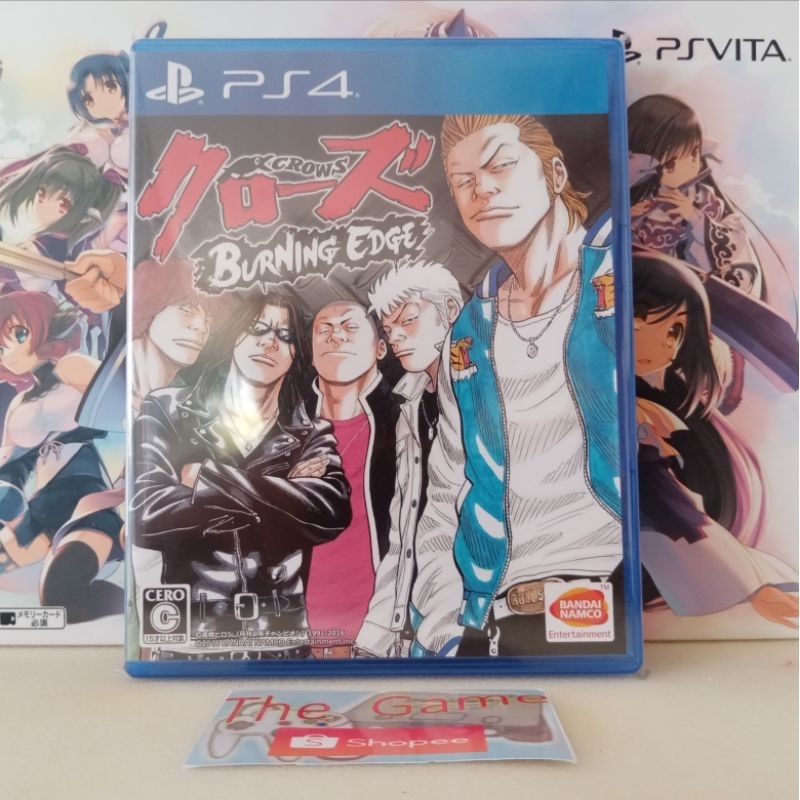 (PS4) เเผ่น เกมส์ PS4 - PS5 Crows burning edge ไทยมี 4 king ญี่ปุ่น มี ...